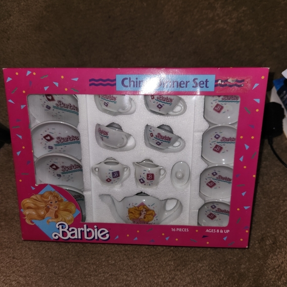 Barbie | Toys | Barbie China Dinner Set | Poshmark